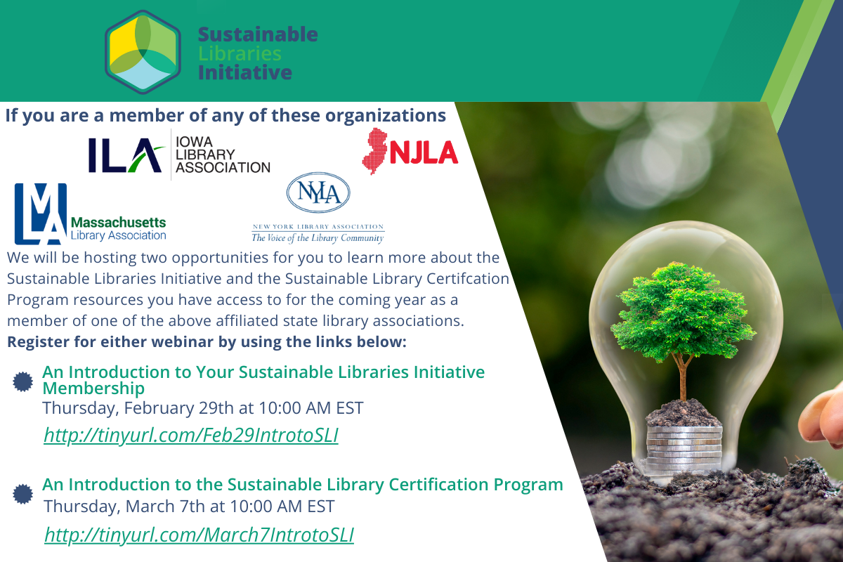 An Introduction to the Sustainable Library Certification Program • Sustainable Libraries Initiative